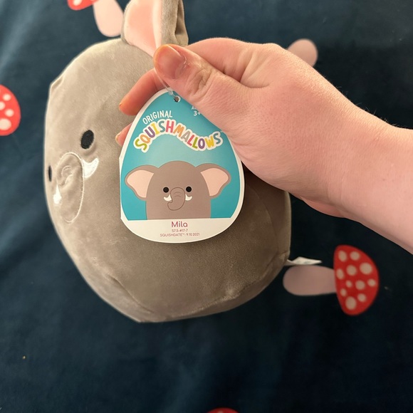 Squishmallows | Toys | Nwt 75 Mila The Elephant Squishmallow | Poshmark